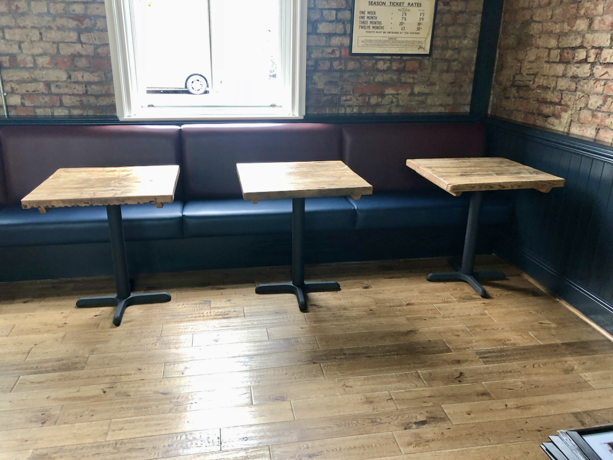 Platform 2, Tynemouth Metro Station - Furniture North East